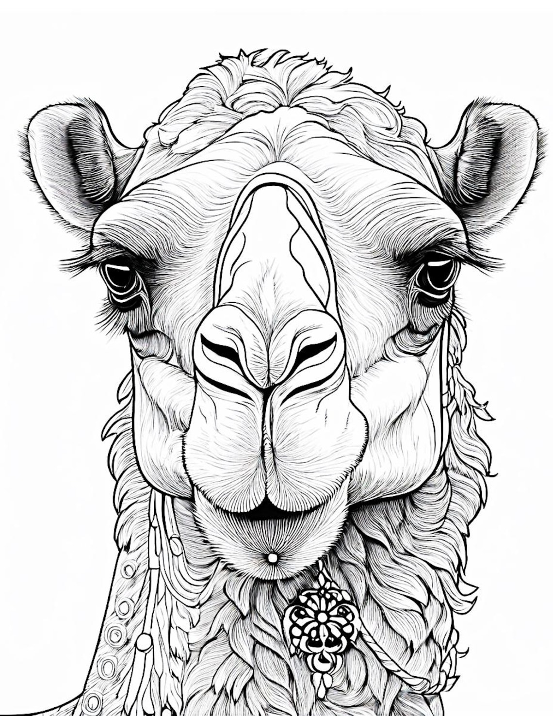Safari Wonders Wildlife Coloring Pages and Use for Art Prints - Etsy
