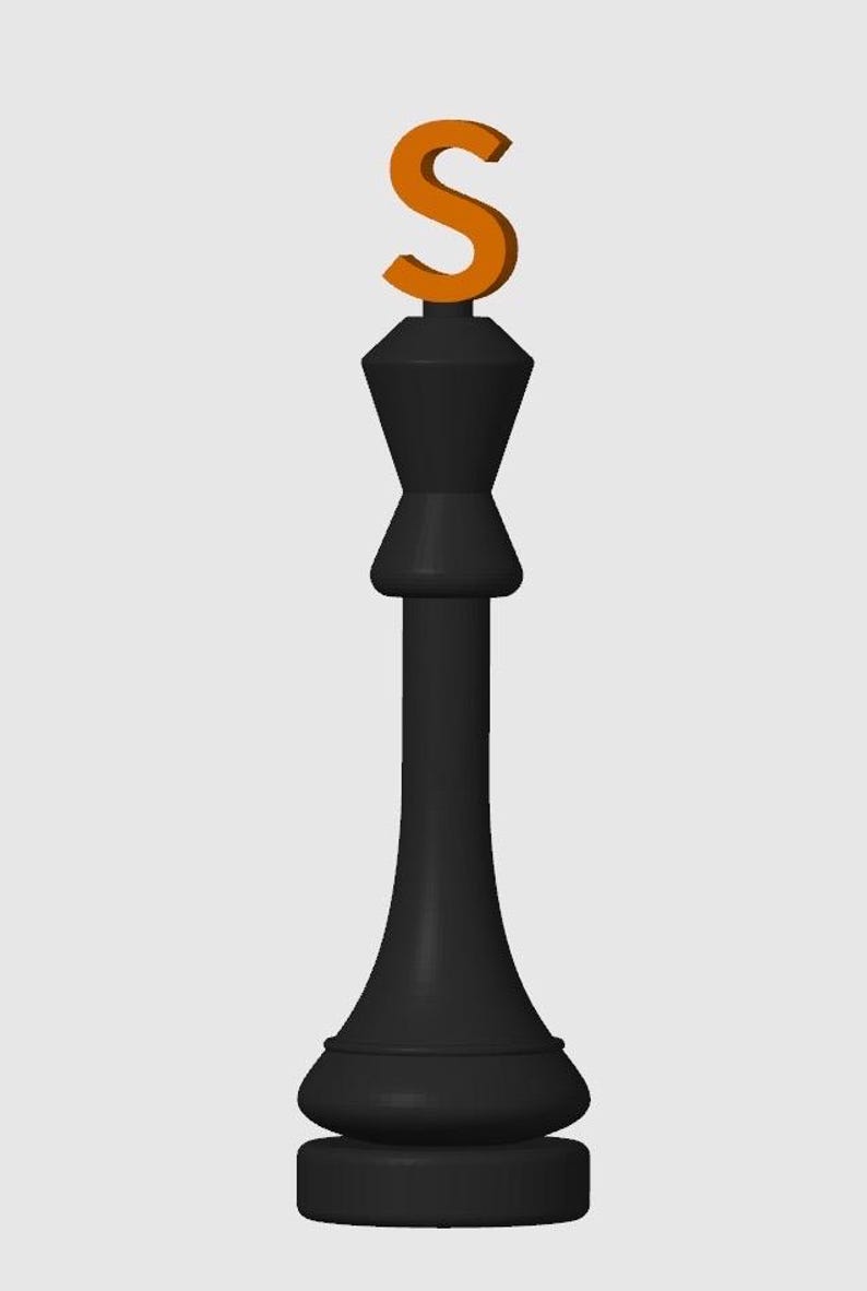 Custom 3D Printed Chess Pieces | Personalised Set | Unique Designs ...