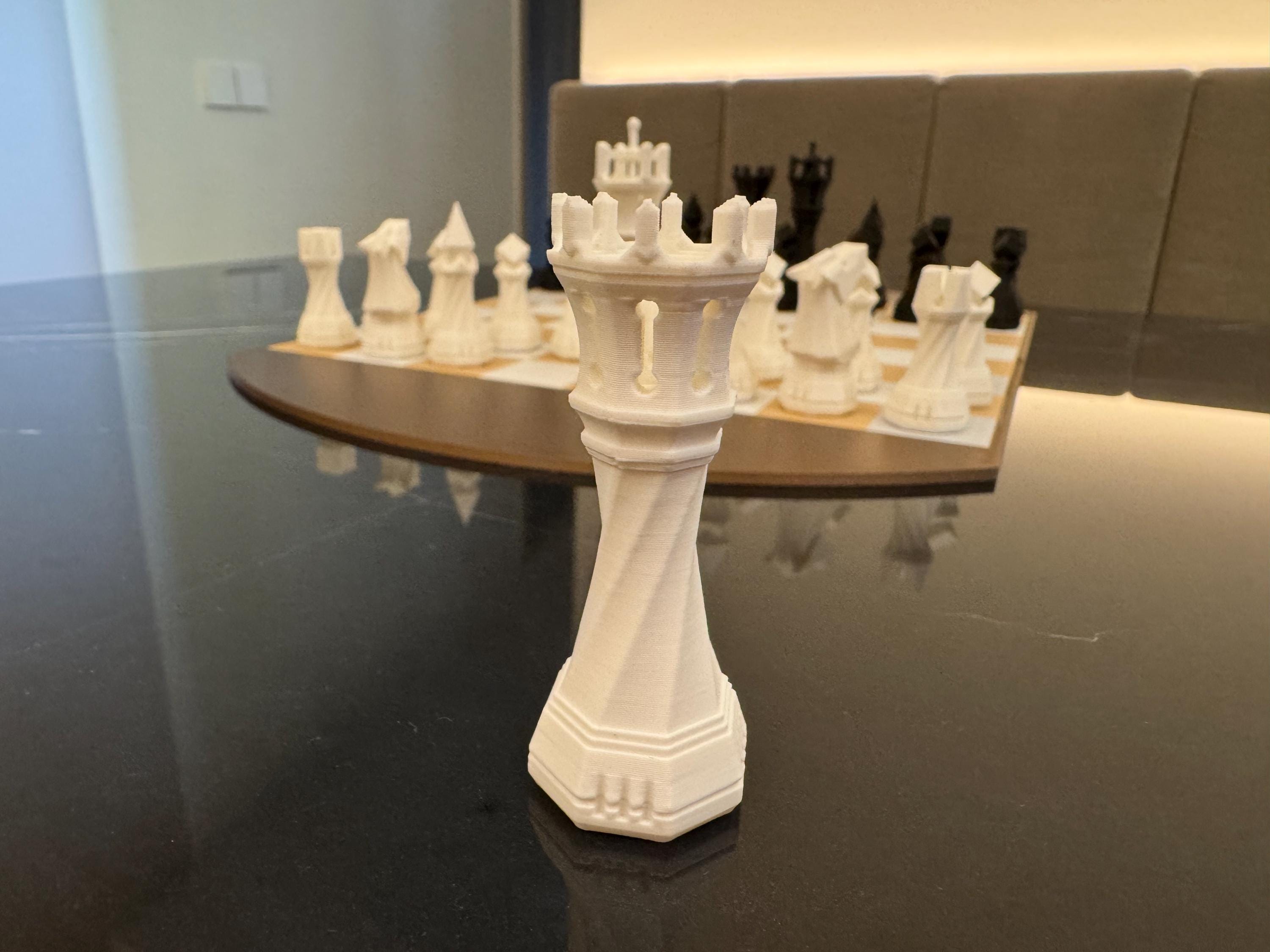 Custom 3D Printed Chess Pieces | Personalised Set | Unique Designs ...