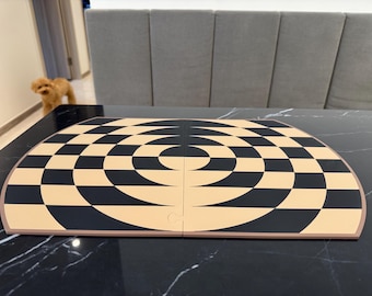 Double-sided 3d-printed Chess Board – Standard & Singularity Chess (4 ...