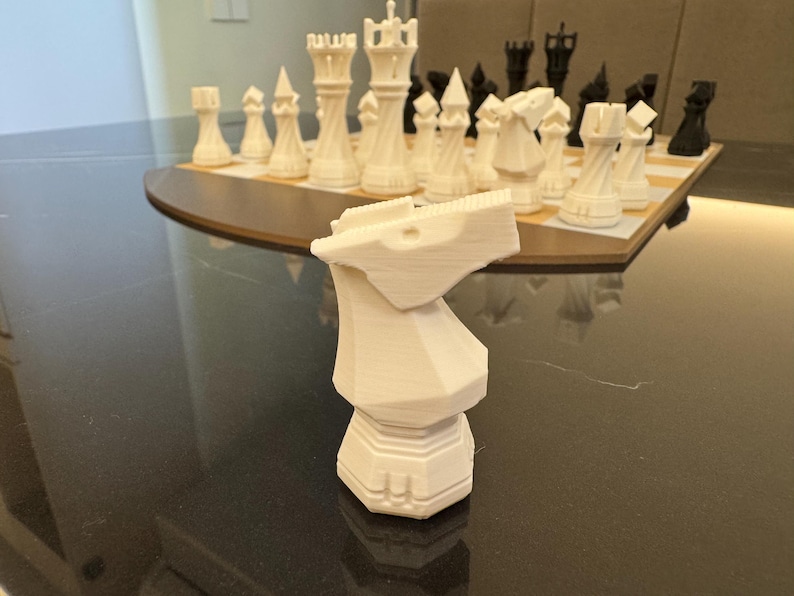 Custom 3D Printed Chess Pieces | Personalised Set | Unique Designs ...