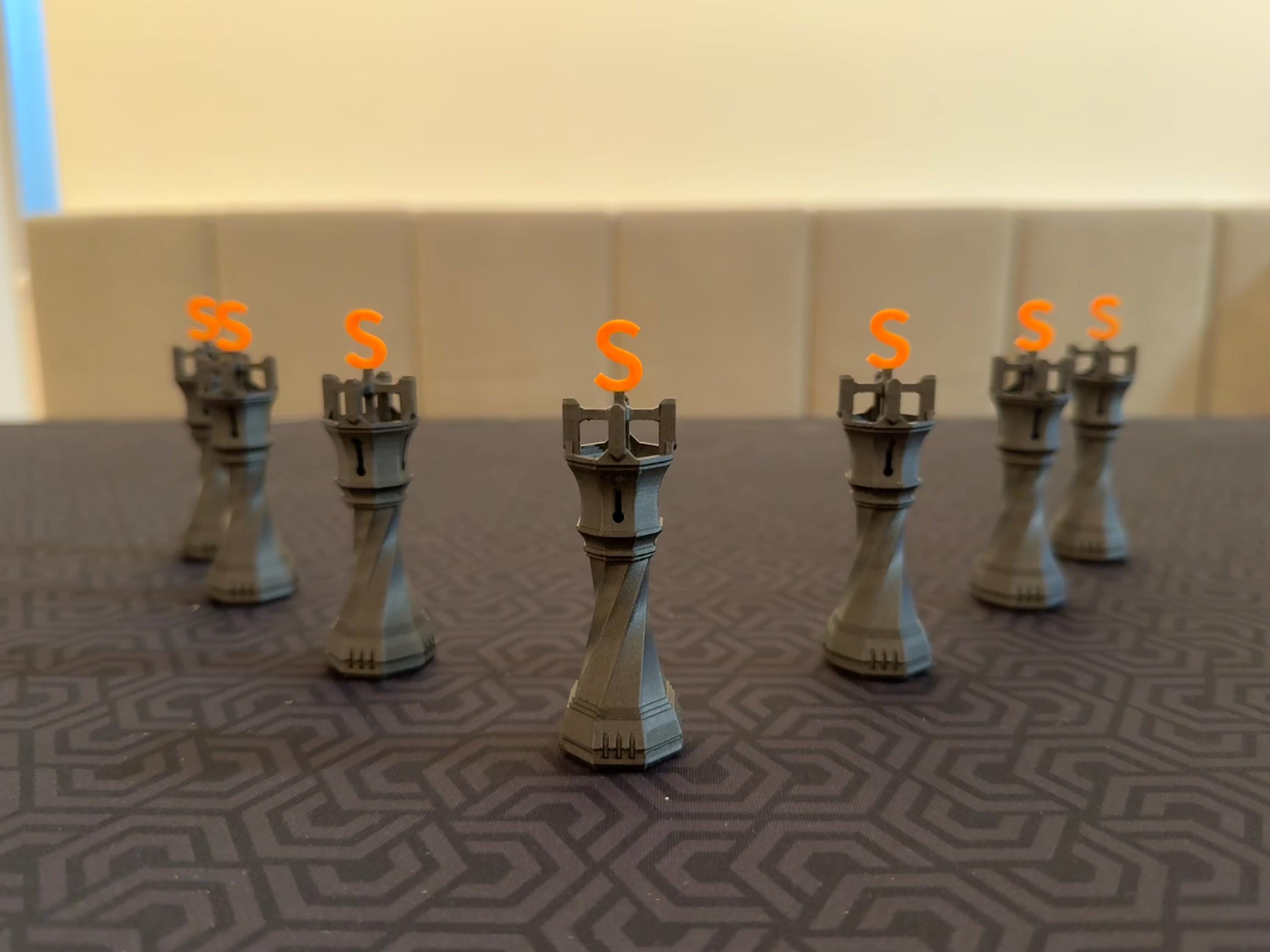 Custom 3D Printed Chess Pieces | Personalised Set | Unique Designs ...