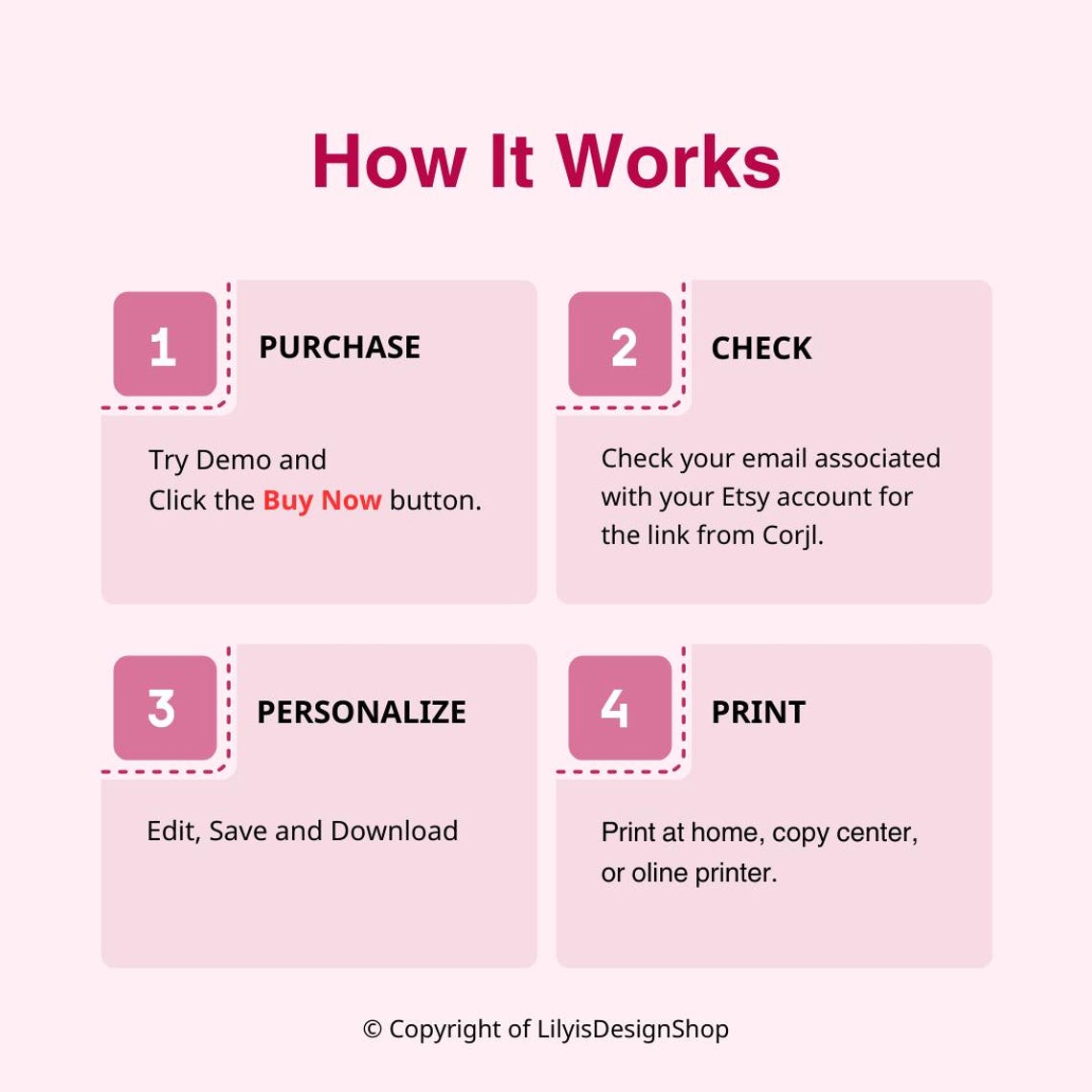 Blue Birthday Thank You Tags: Printable Party Favor, Editable in Canva ...