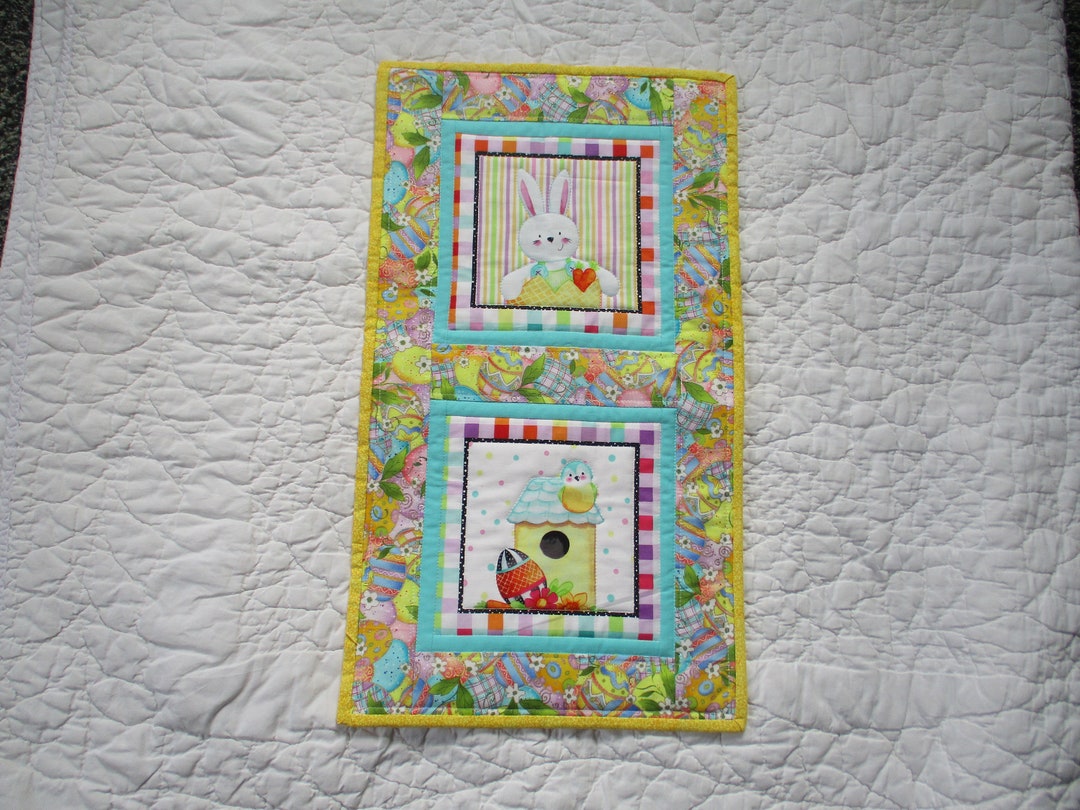 Easter Brings Spring Quilted Wall Hanging - Etsy