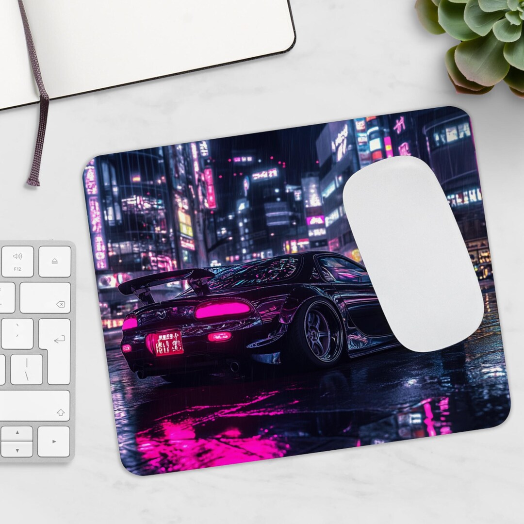 P X T Mazda RX7 Mouse Pad, Gaming Desk Accessories, Cool Office Gifts ...