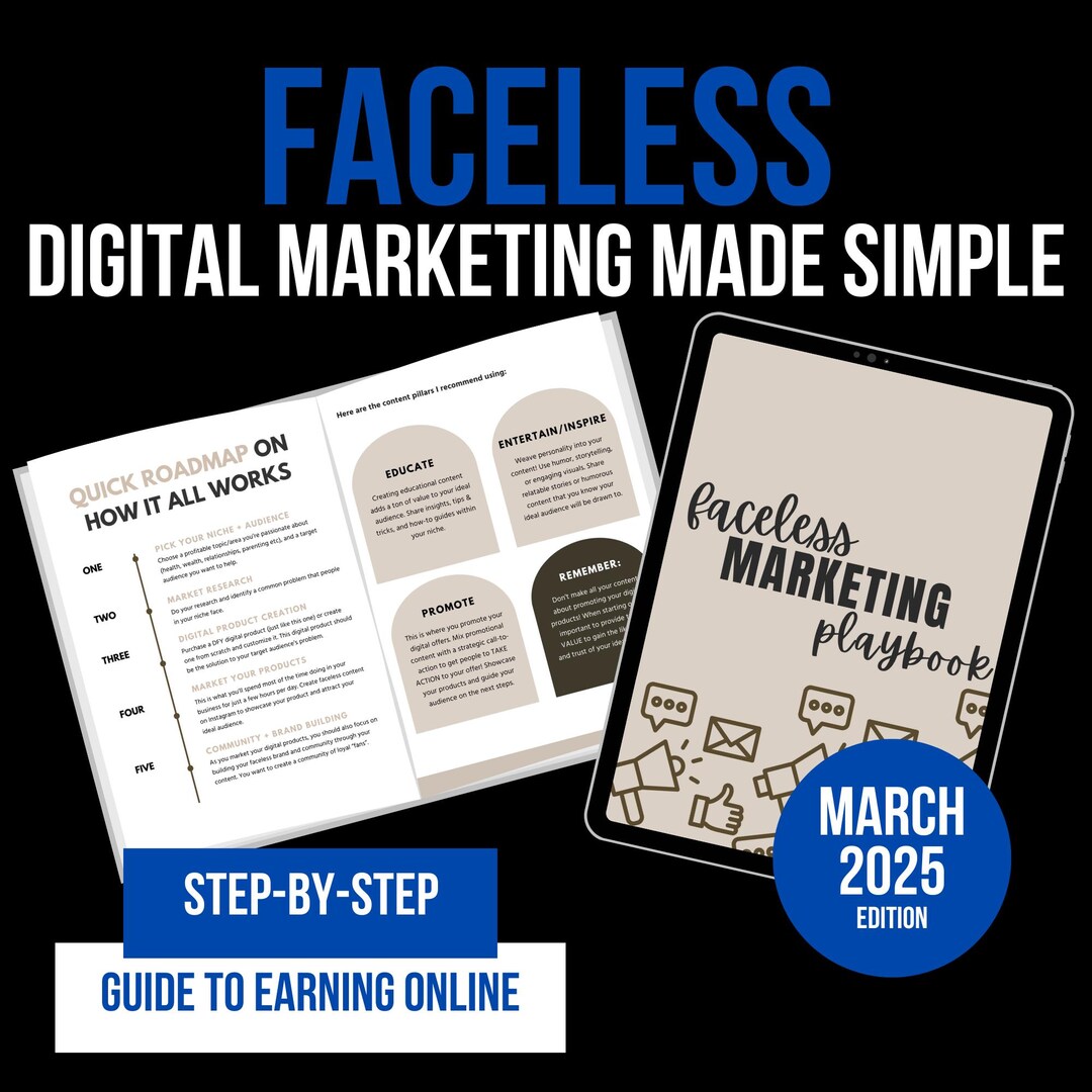 Faceless Digital Marketing Business Guide | Start & Scale an Online ...
