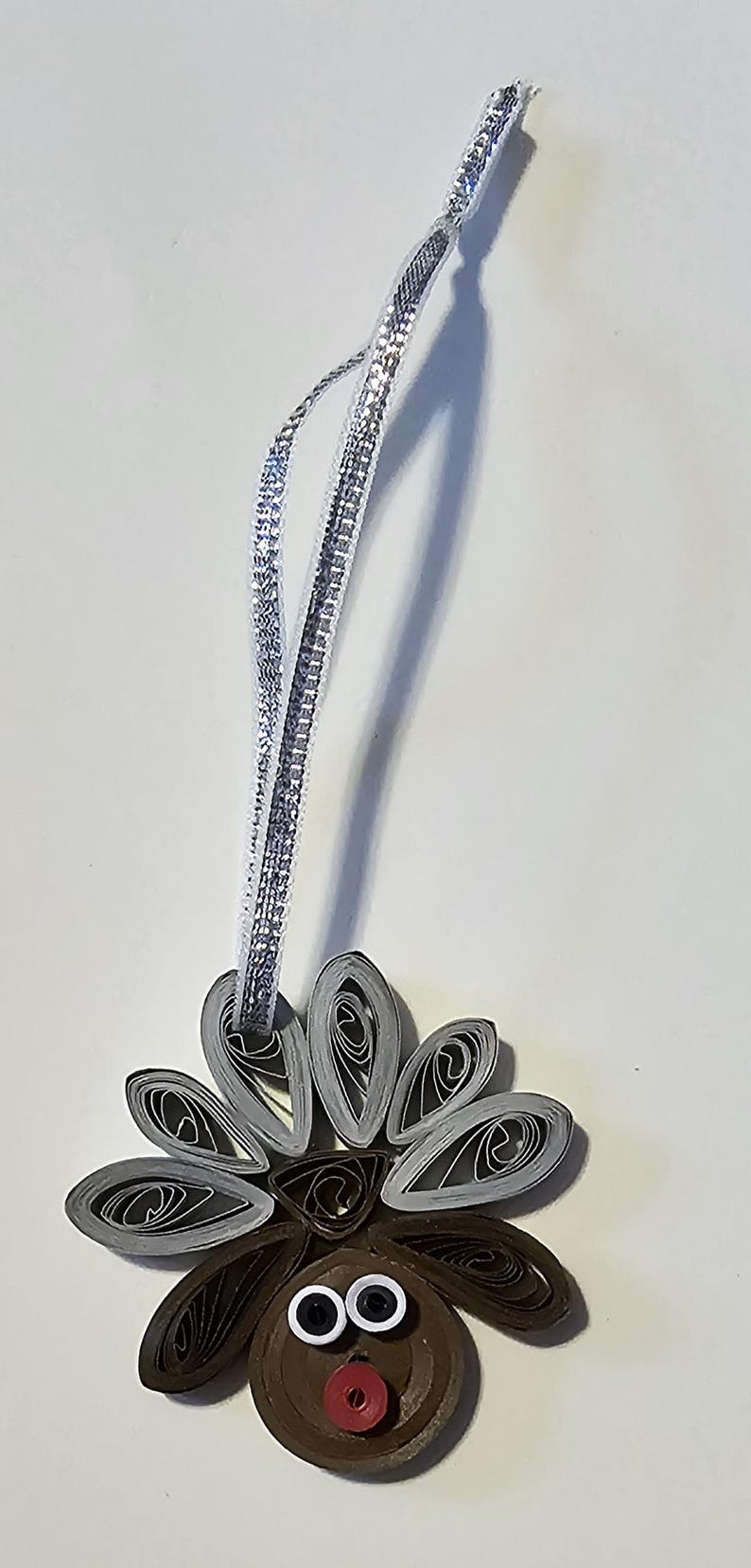 Handmade Quilled Paper Reindeer Ornament - Etsy