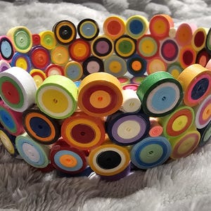 Handmade Quilled Paper Decorative Bowl - Etsy