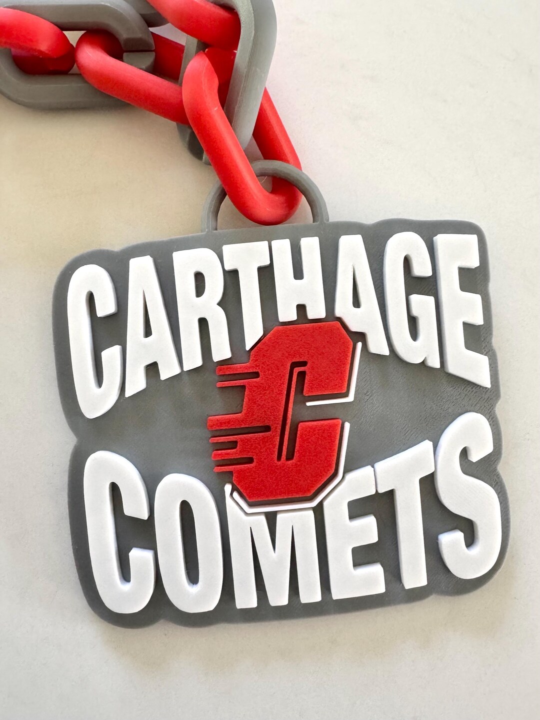Carthage Comets Swag Chain - Etsy