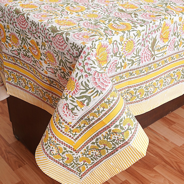 Block Print Tablecloth - Etsy