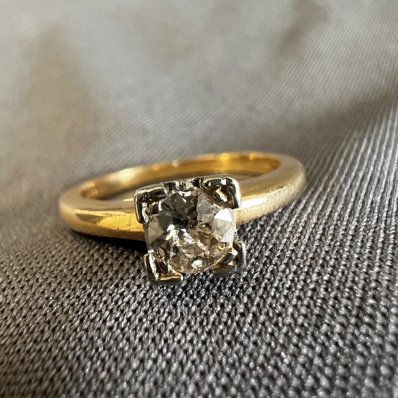 Estate Diamond Ring - Etsy