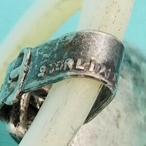 Antique 1940 Sterling Silver Bell Baby Rattle With Mother of Pearl ...