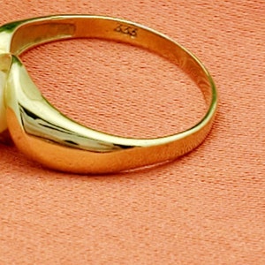 8K Pearl Solitaire Ring 333 Stamped Germany Vintage Natural Freshwater ...