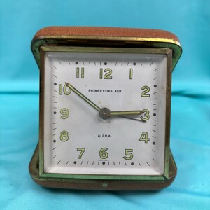 Vintage Travel Alarm Clocks, Lot of 5, 1941-1969, Mid-century, Lux ...
