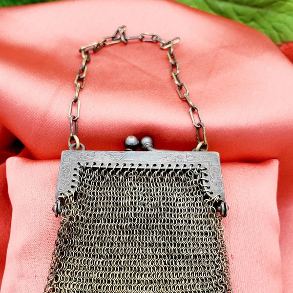 German Silver Purse - Etsy