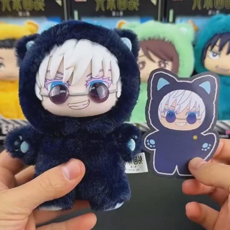 Jujutsu Kaisen Gojo Satoru Plush | Anime Blind Box Doll | JJK Bag ...