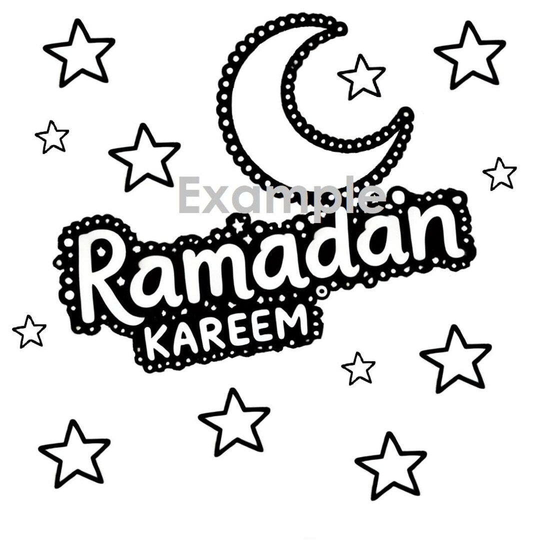 Islamic Coloring Pages | Ramadan & Eid Coloring Book for Kids | Digital ...