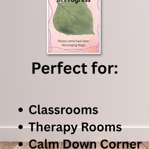 Printable Sensory Room Signs for Autism – Calm Down Corner, Meltdown in ...