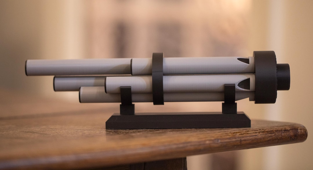 World's Best Train Locomotive Whistle + Display Stand .STL. Realistic ...