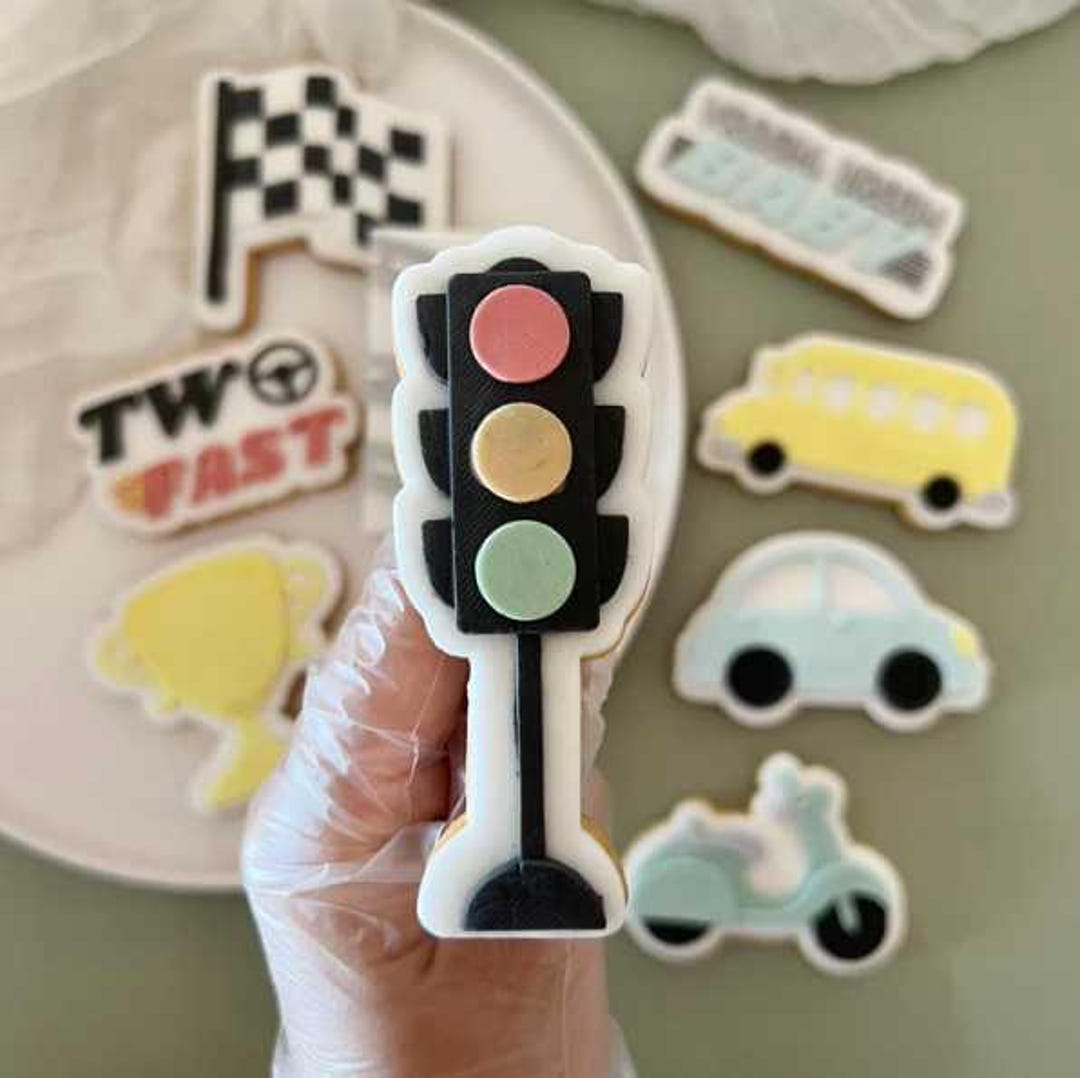 TRAFFIC 6 - Traffic Light (cookie Cutter and Stamp) - Etsy