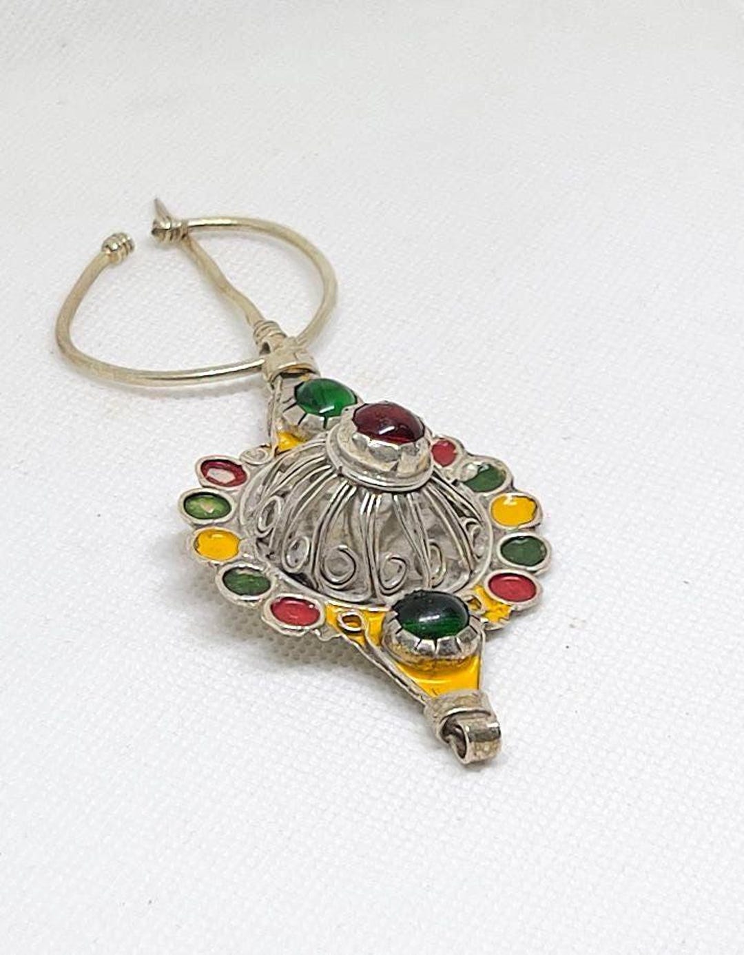 Antique Silver Berber Fibulae From Morocco, Berber Fibulae Tazerzit ...