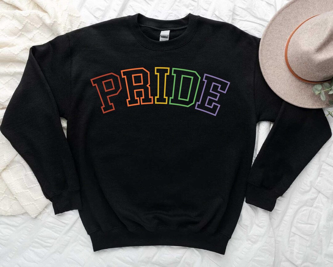Pride Sweatshirt, LGBT Flag Sweater, Lgbt Support Tee,lgbt Pullover ...