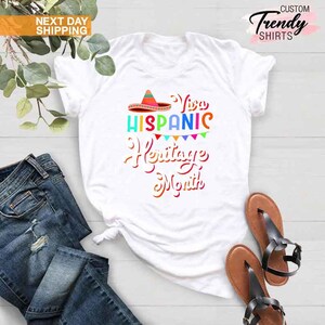 Latina Power Shirt, Mexican Gift, Spanish Shirt, National Hispanic ...