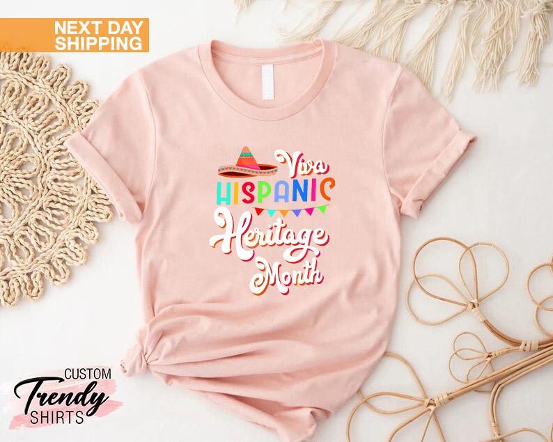 Latina Power Shirt, Mexican Gift, Spanish Shirt, National Hispanic ...