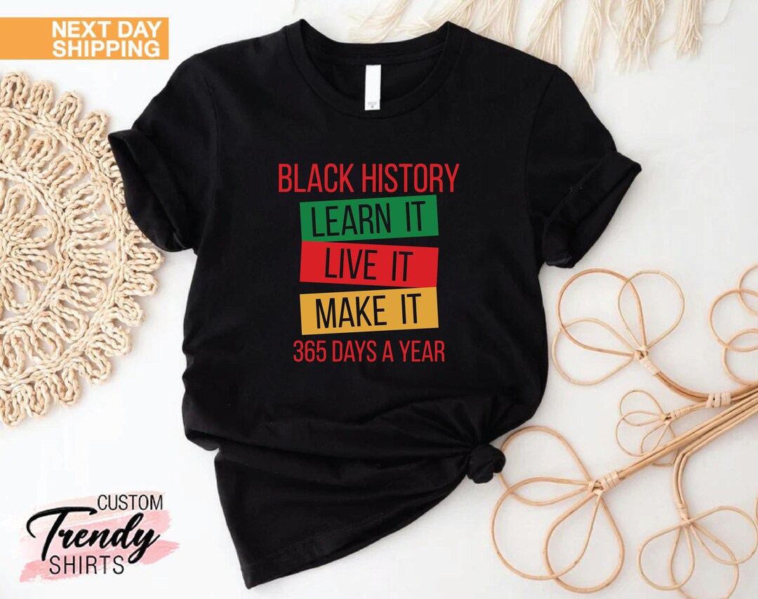 Black History Shirt, Black Men and Women Shirt,black History Month ...
