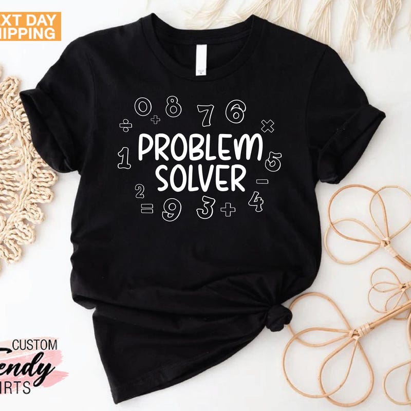 Math Problem T Shirt - Etsy