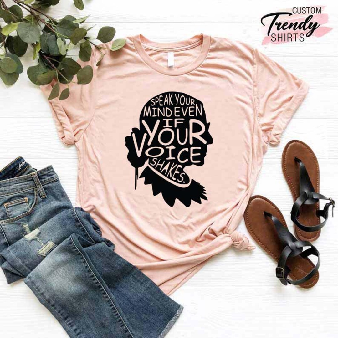 Women Power T-shirt, Feminism T-shirt, RBG Quote Shirt, Ruth Bader ...