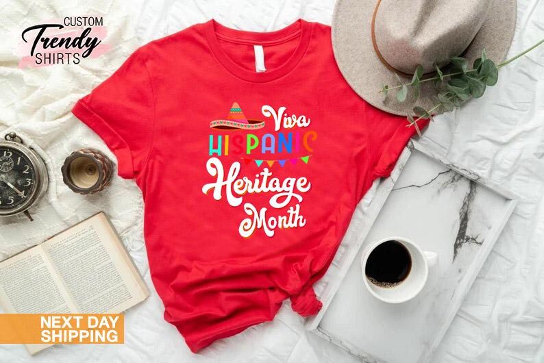 Latina Power Shirt, Mexican Gift, Spanish Shirt, National Hispanic ...