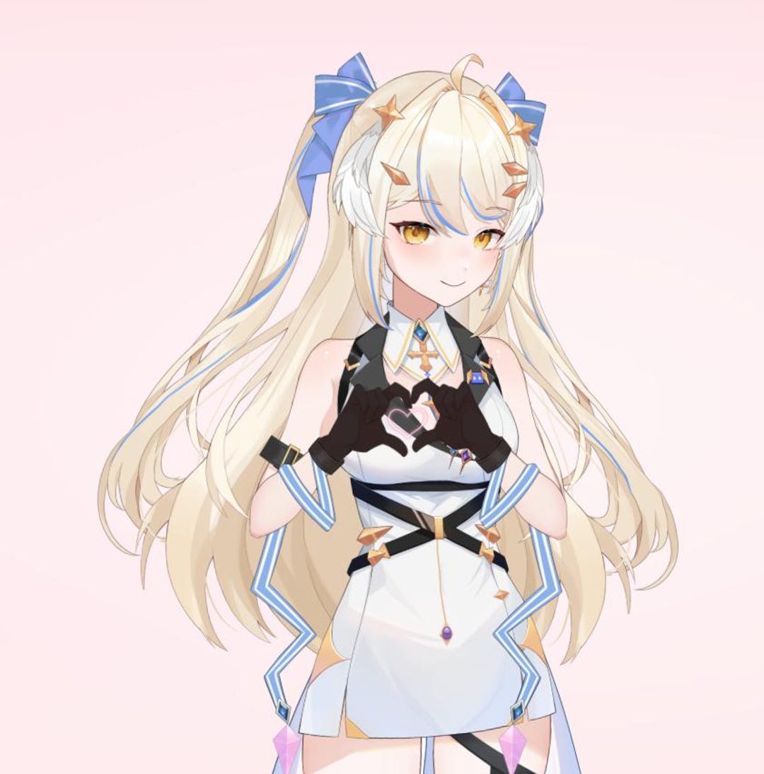 Customizable Live2d Vtuber Model/editable&rigging/full Body Model ...