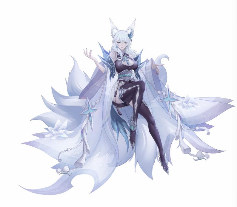 Premade Live2d Vtuber Model/editable&rigging/snow Queen/free Sending of ...