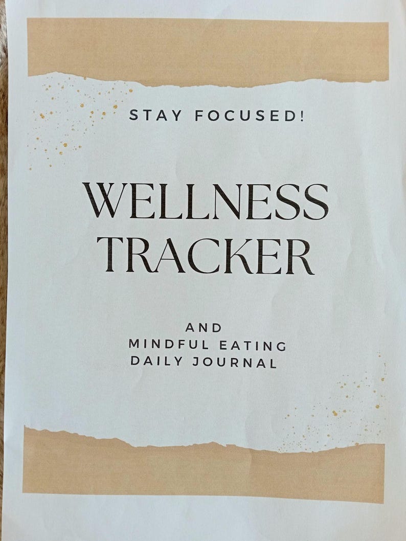 Wellness & Mindful Eating Tracker - Habit, Fitness, Food Diary - Self ...