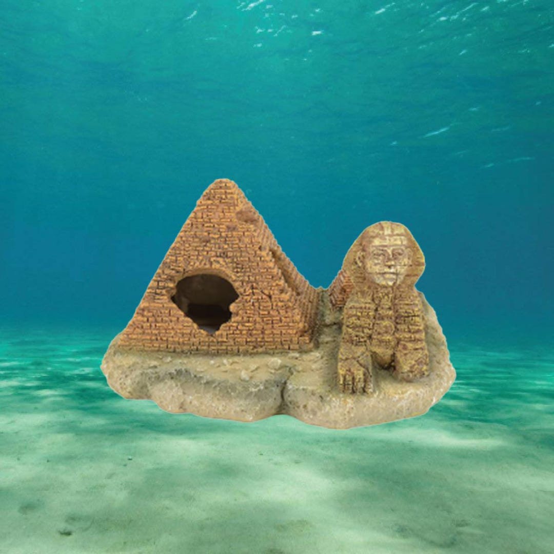 Aquarium Landscaping Temple Decoration Ornament Pillar House Decoration ...