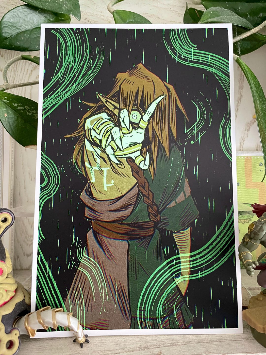 ZELDA - Link TOTK Print (5.5in X 8.5in) - Etsy
