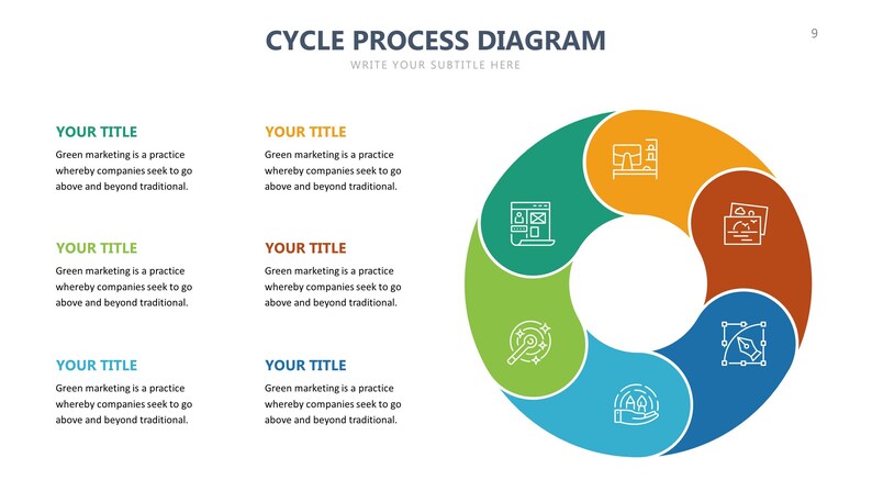 Cycle Process Diagrams Template Pack | 50+ Slides | PPT, Google Slides ...