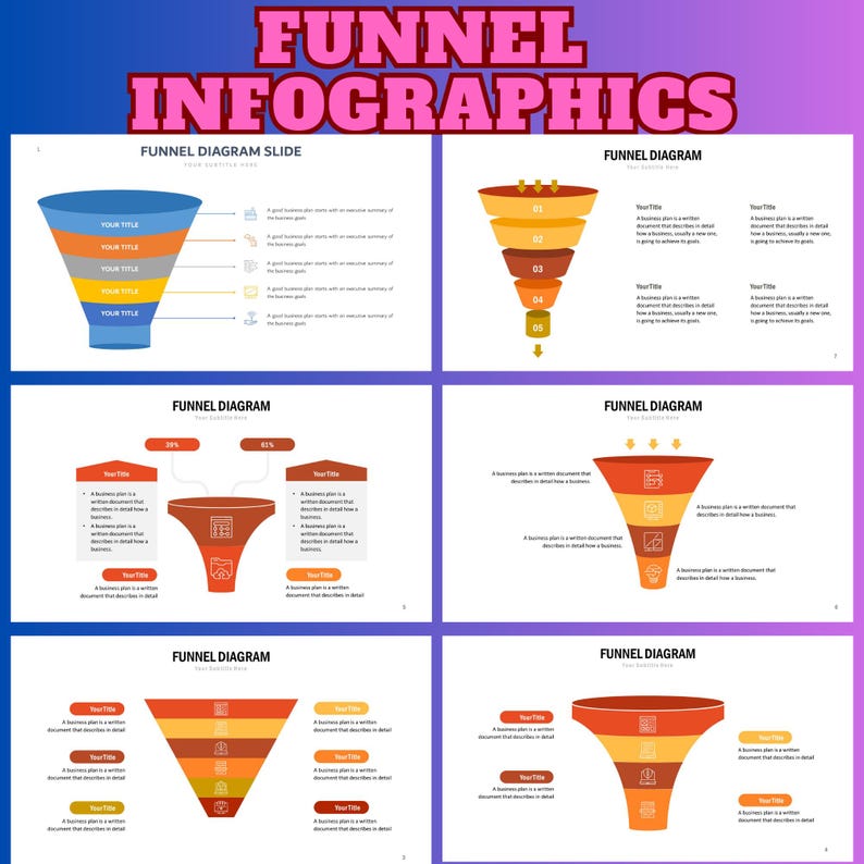 Animated Funnel Powerpoint Template | Editable PPT Slides | Sales, Marketing, Business, Lead ...