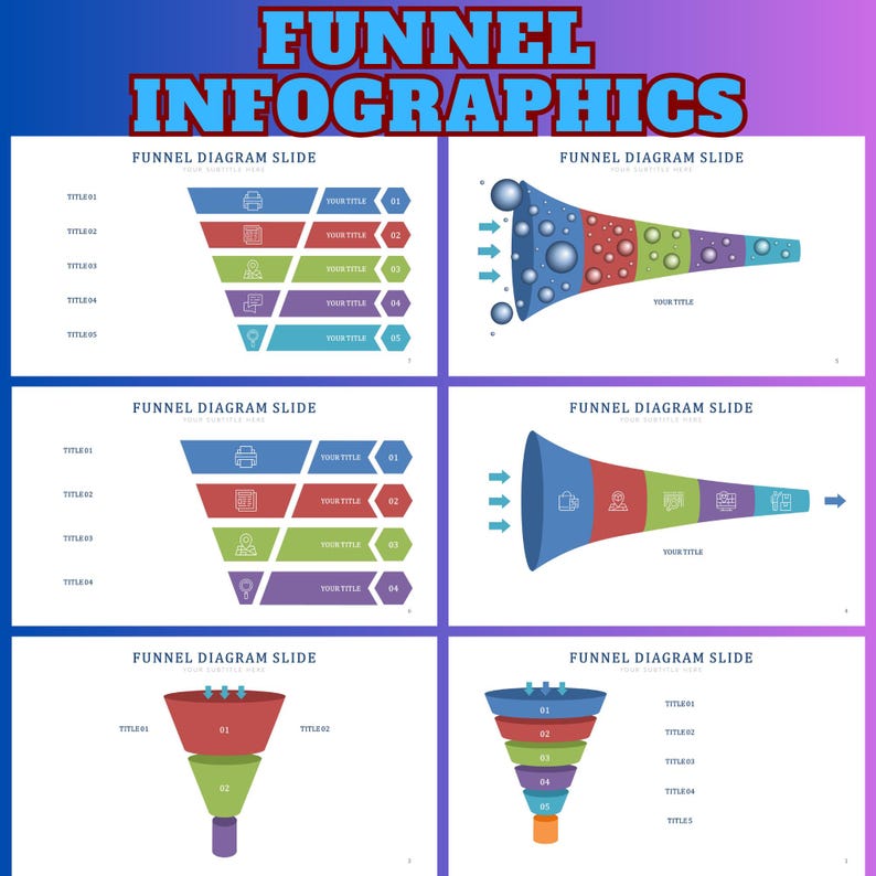 Animated Funnel Powerpoint Template | Editable PPT Slides | Sales ...