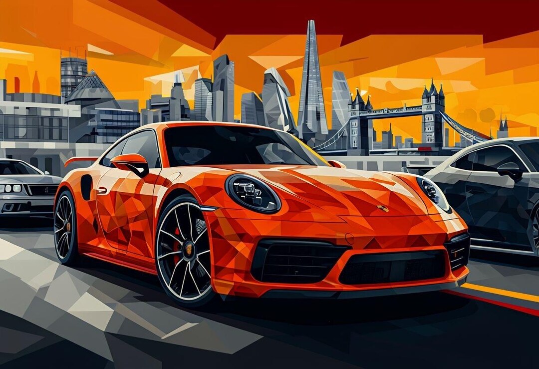 Porsche 911: AI Generated Art With Hyperrealism and Surrealism. (3 ...