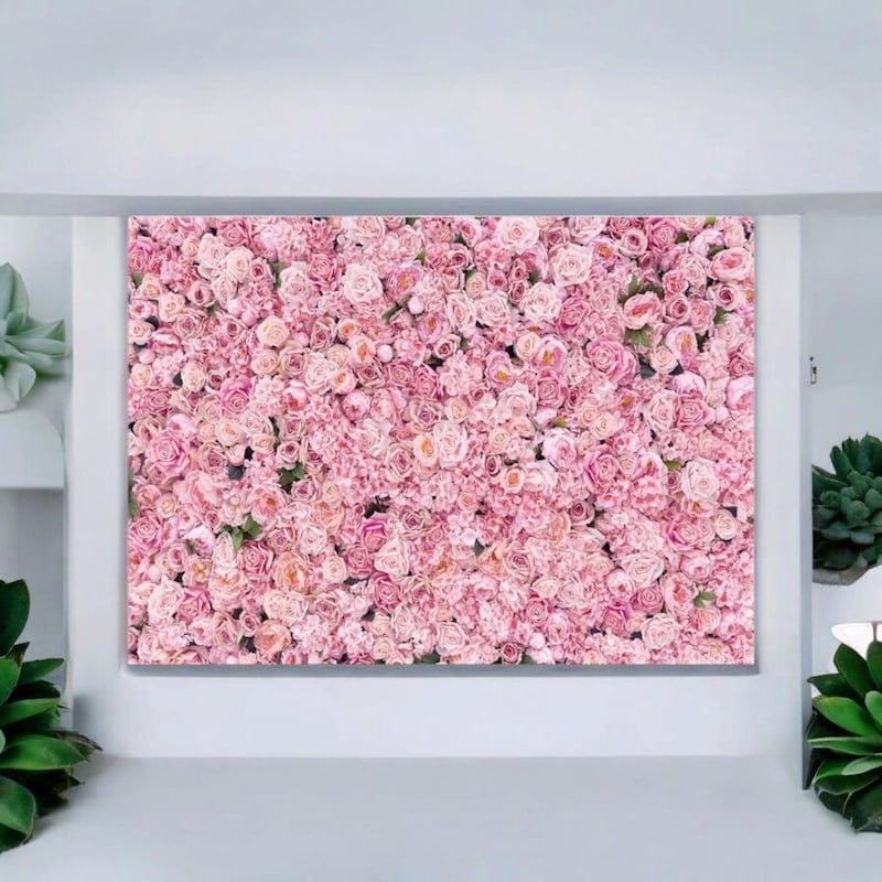 Selfie Backdrop Flowers - Etsy