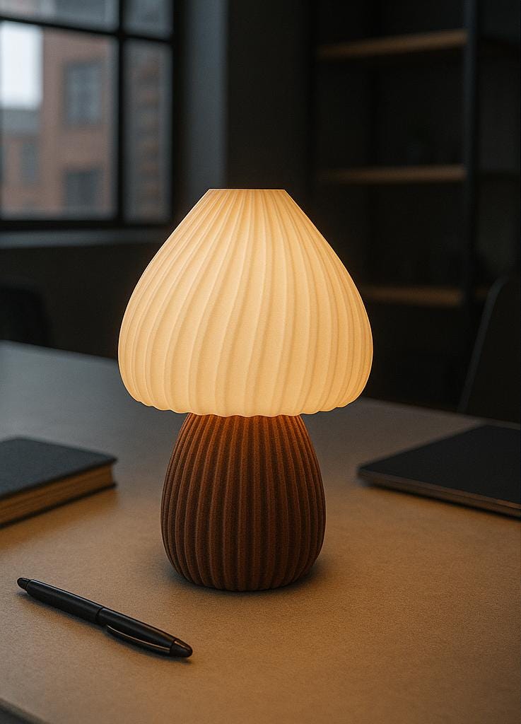 Best Selling Items 3D Print – Modern Lamp STL, 3D Printed Lamp, DIY ...