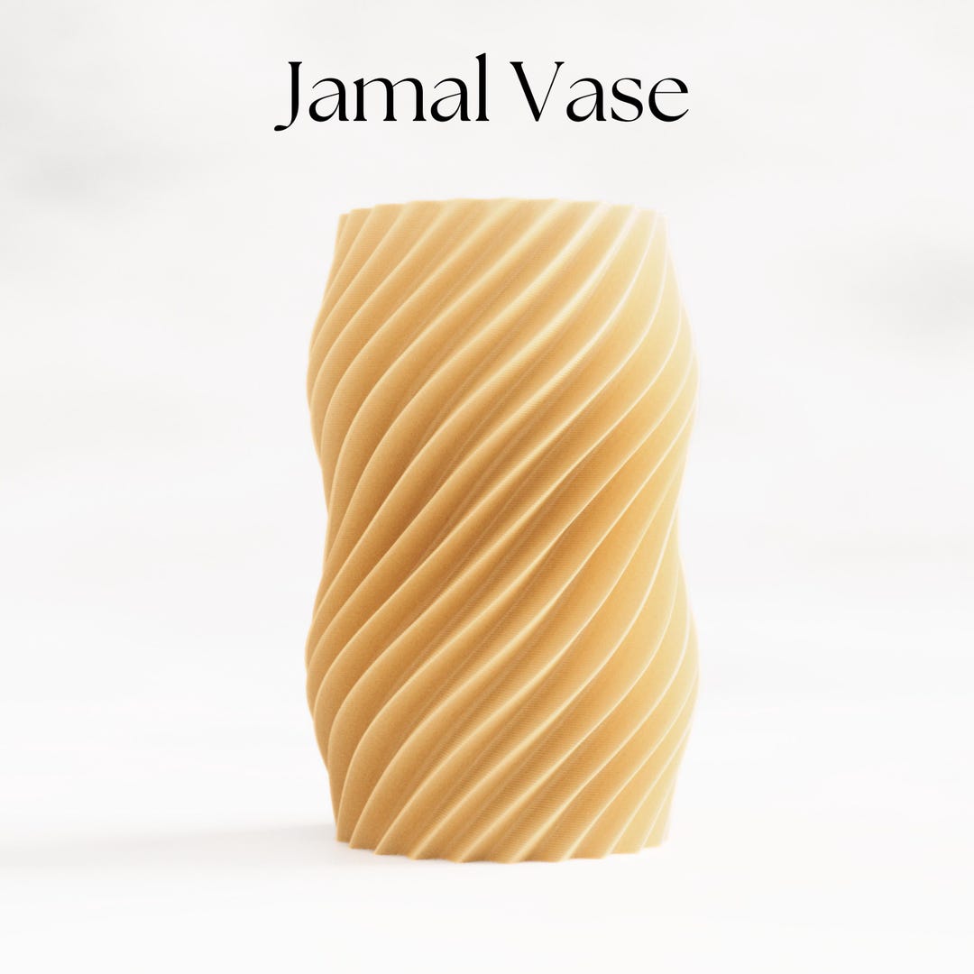 Jamal Vase STL, 3D Print Model for Vase Mode, Best Selling Items 3D ...