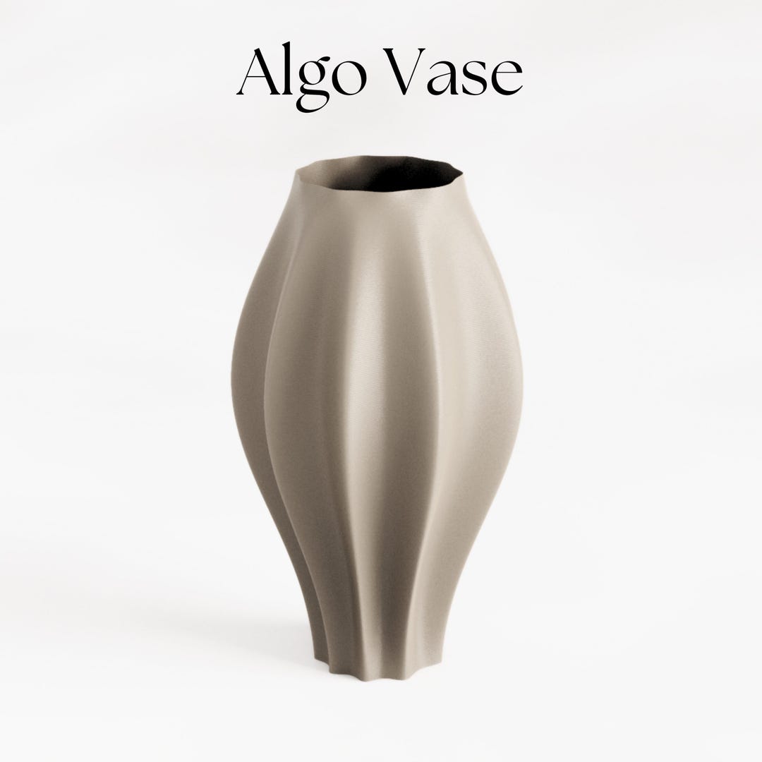 Algo Vase STL, 3D Print Model for Vase Mode, Best Selling Items 3D ...