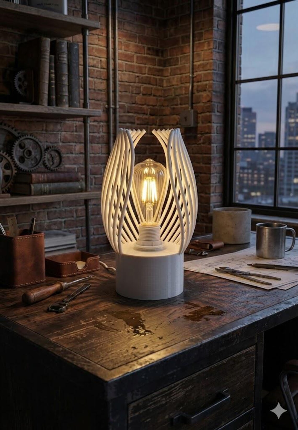 Best Selling Items 3D Print – Modern Lamp STL, 3D Printed Lamp, DIY ...