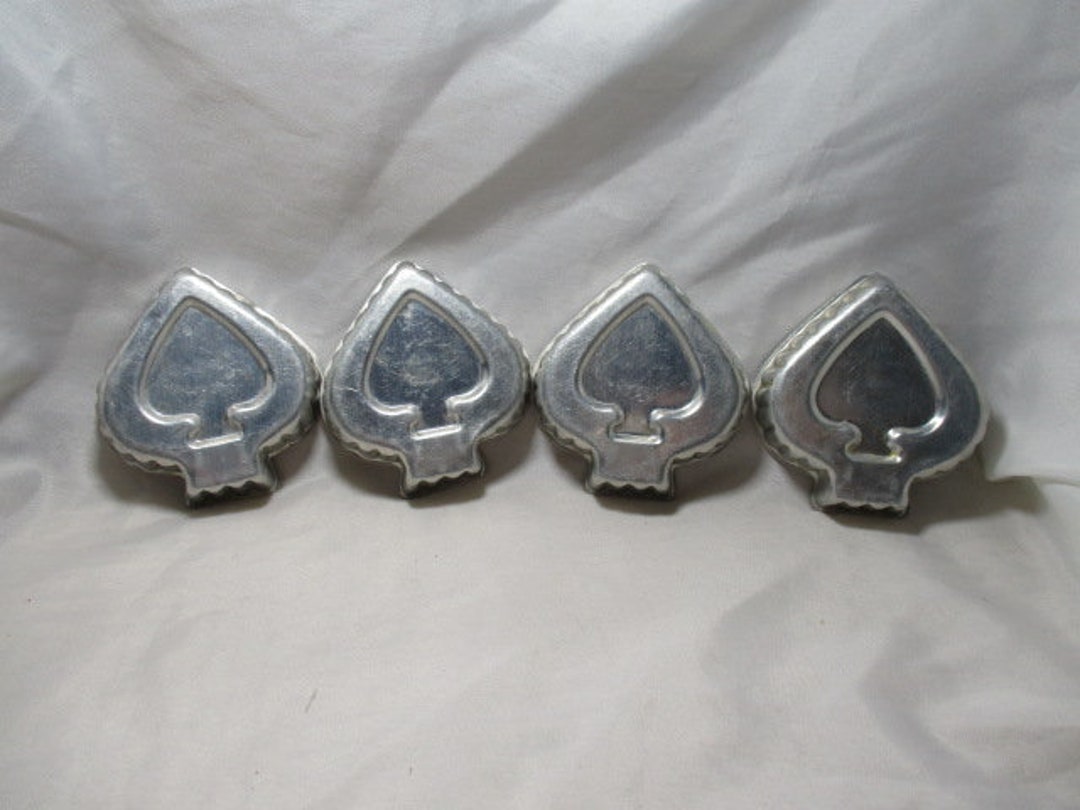 A Set of Four 1950's Miniature Spade Shaped - Etsy