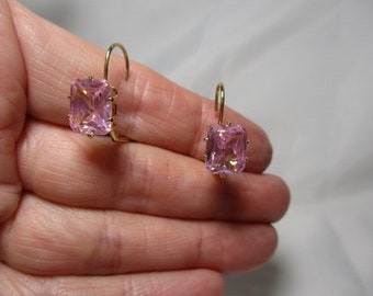 Vintage Pink Ice Ring - Etsy