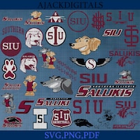 High Quality Southern Illinois University SVG, Football, Salukis SVG ...
