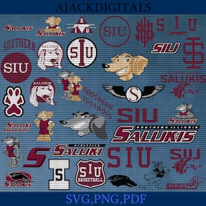 Southern Illinois University Svg - Etsy